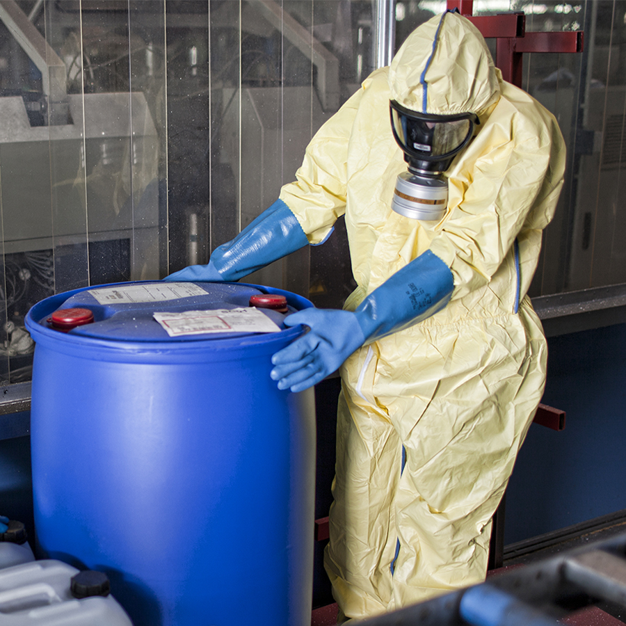 Supported Chemical Resistant Gloves - Liberty Safety