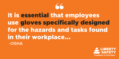 What to Look for in a Glove Selection Chart | Liberty Safety